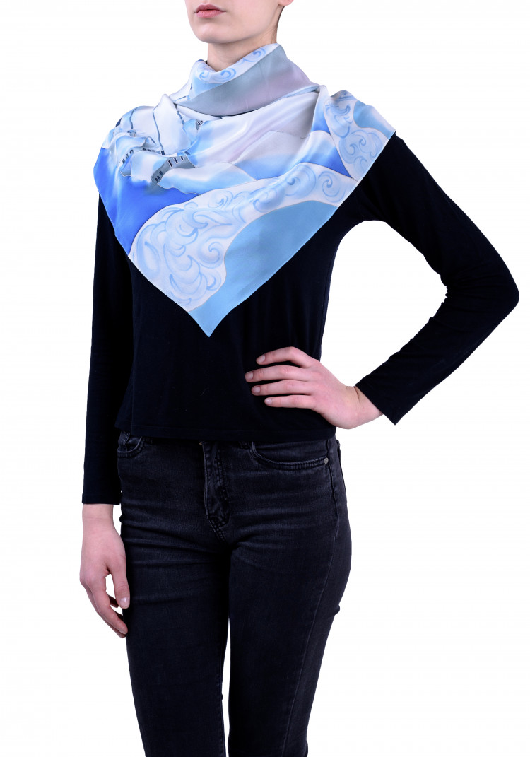 Платок Зимний день - купить по цене 2 180 руб. в интернет-магазине ...